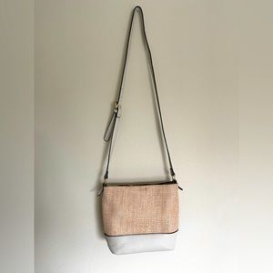 Izzy & Ali | Bags | Nwot Izzy Ali Vegan Leather Wicker Satchel ...